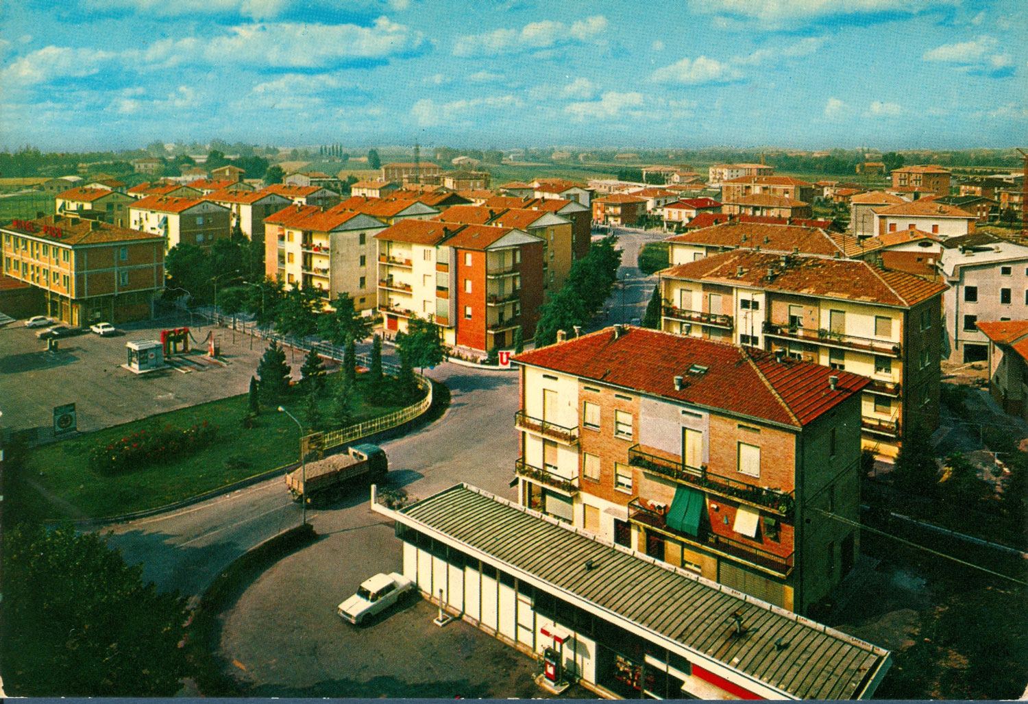 Cartoline - Panorama di Mirandola - AL BARNARDON