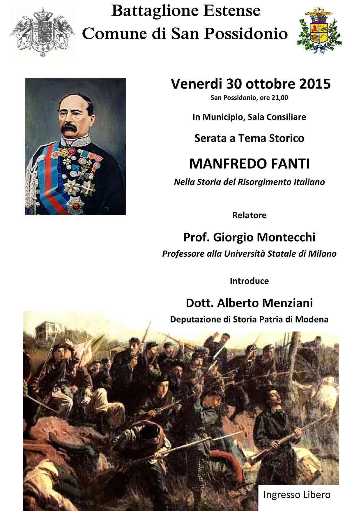 30 Ottobre - Manfredo Fanti - AL BARNARDON