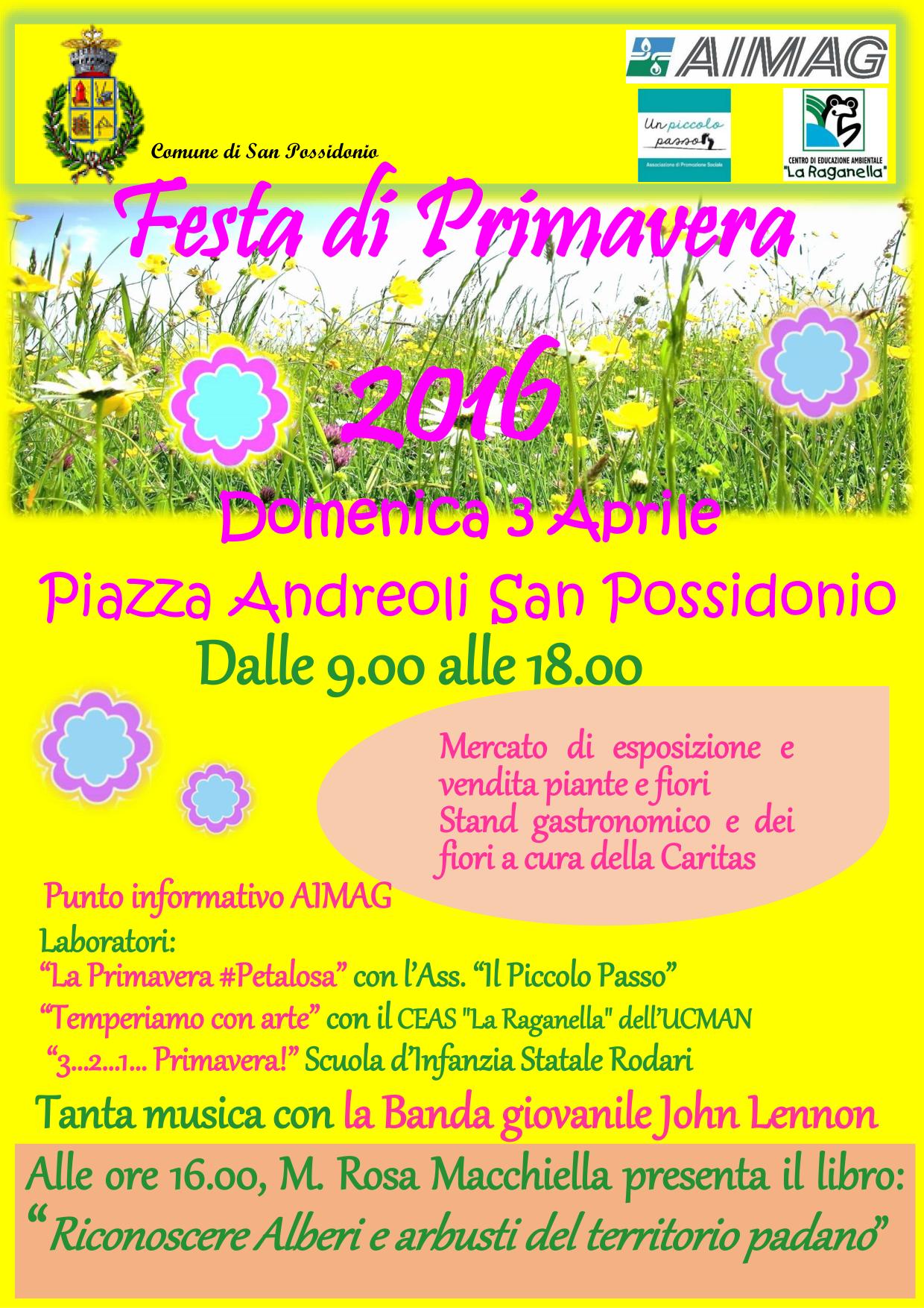 3 Aprile - Festa di Primavera - AL BARNARDON