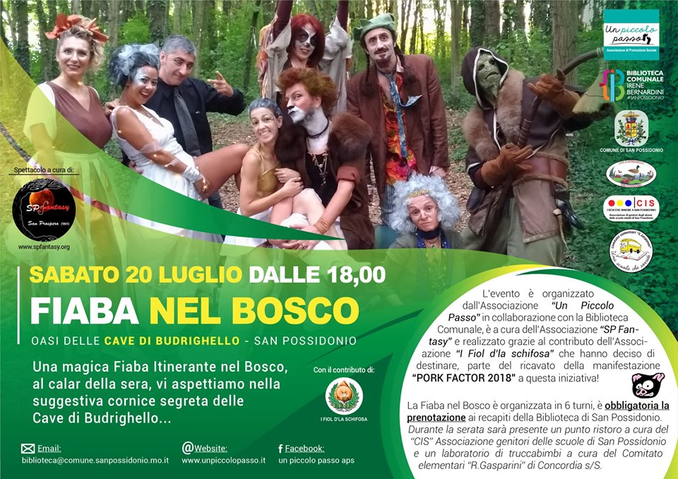 20 Luglio - Fiaba nel bosco - AL BARNARDON