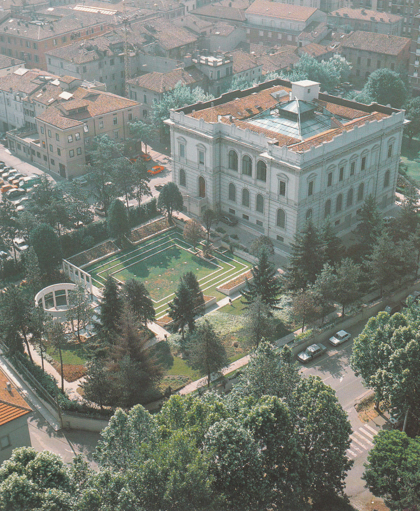 Antichi palazzi - Mirandola - Progetto del giardino della Cassa di ...