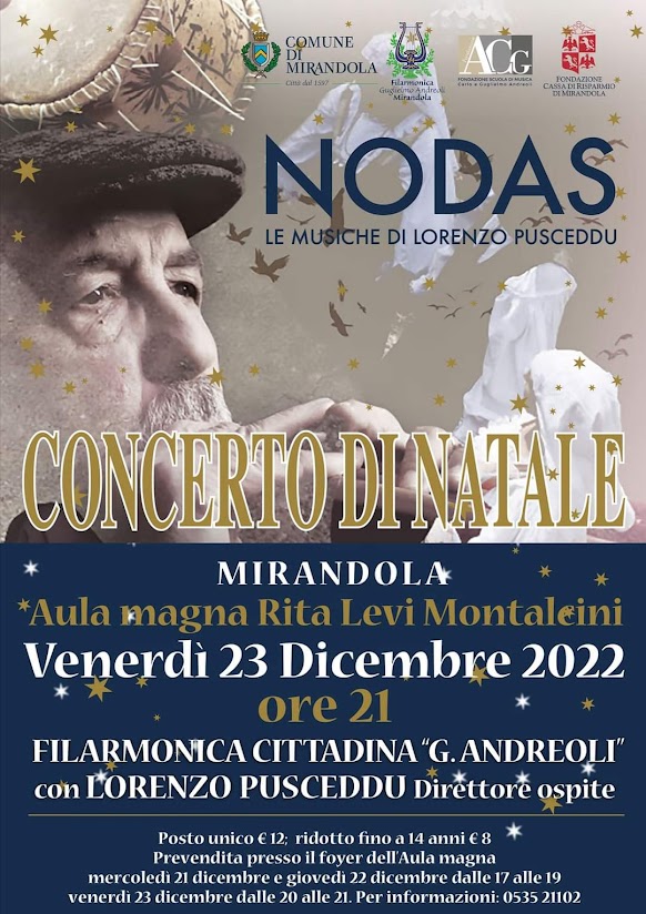 Venerdì 23 Dicembre a Mirandola - Concerto di Natale - AL BARNARDON