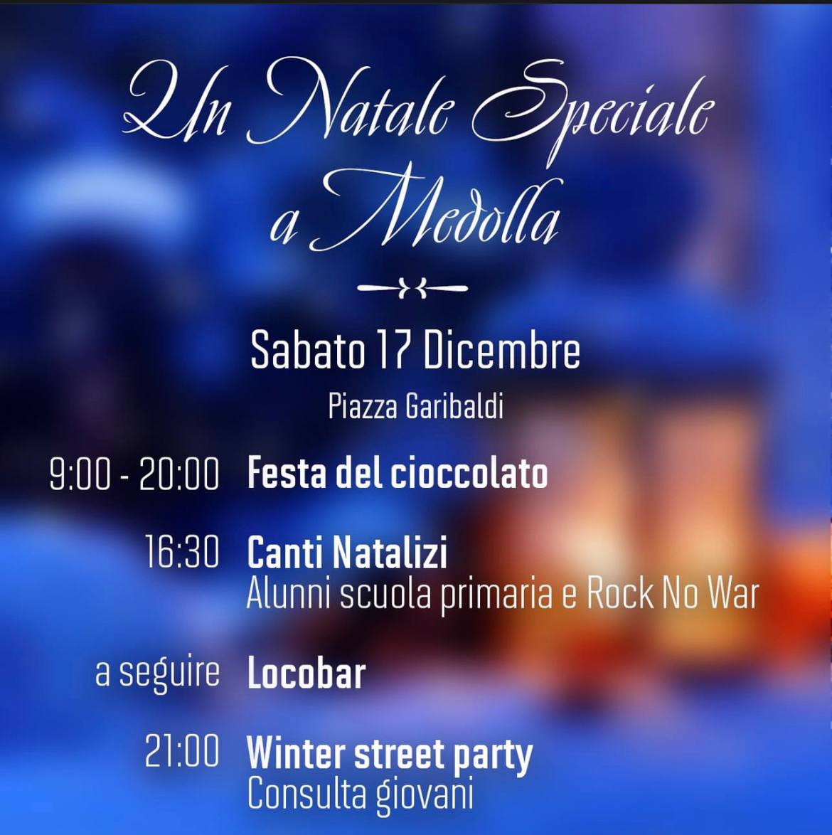 17/18 Dicembre a Medolla - Un Natale speciale a Medolla - AL BARNARDON