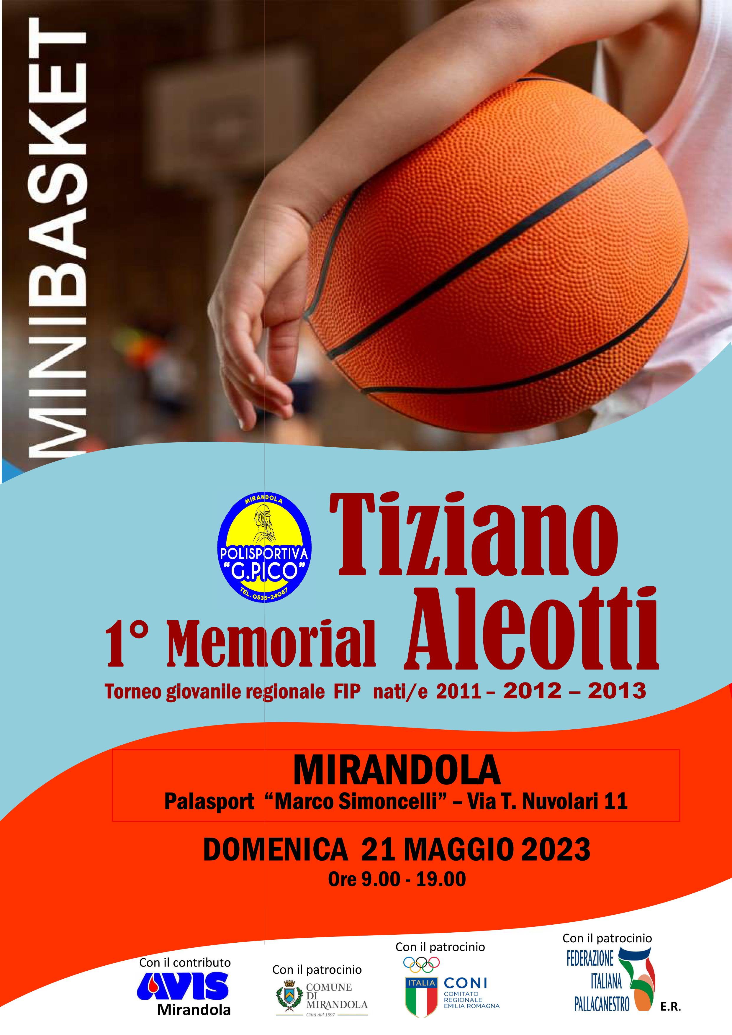 Domenica 21 Maggio - 1° Memorial Tiziano Aleotti - AL BARNARDON